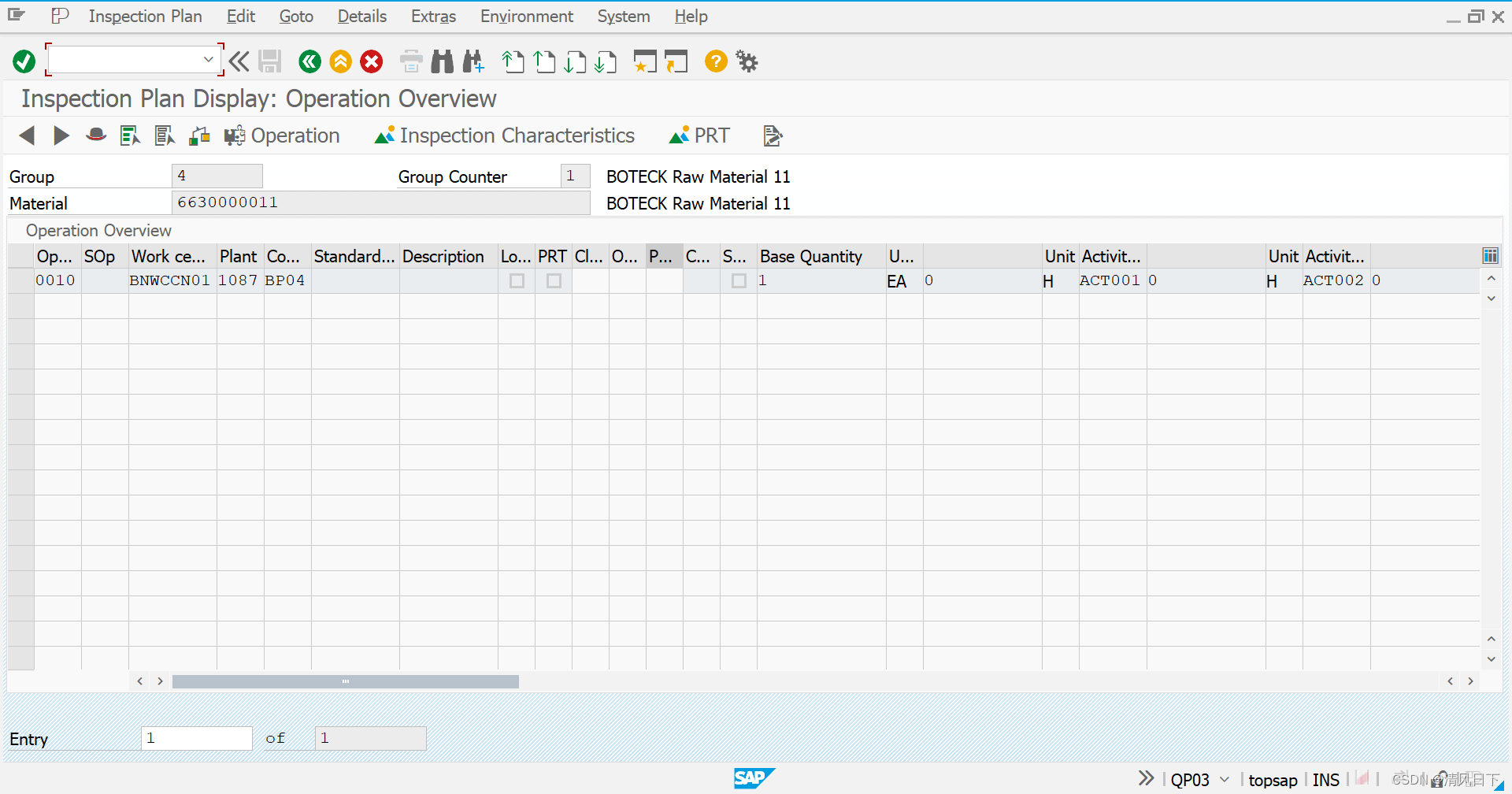 11 SAP集成测试-成品销售业务主线-主数据维护(QM模块-QP01检验计划)_sap 维护检验计划-CSDN博客