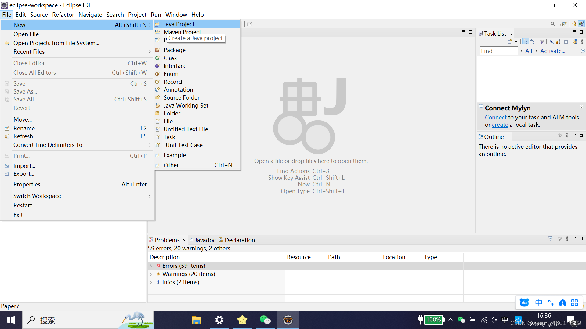 保姆级安装jdk1.8和eclipse，开启java编程，小白也能上手_eclispe java 8-CSDN博客
