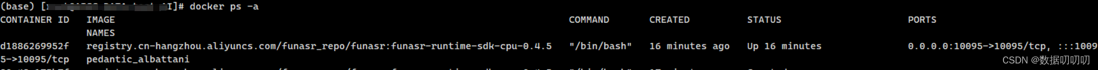 Docker安装部署FunASR （linux版本）_funasr docker-CSDN博客