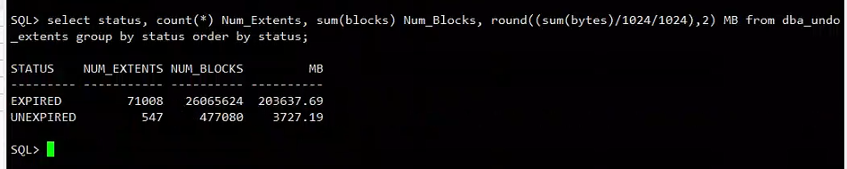 Oracle实用小技巧：UNDO 100%占用不释放解决办法_undo表空间如何释放-CSDN博客