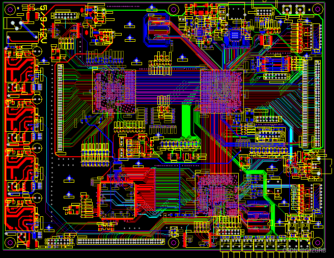 基于 Xilinx FPGA XC5VL +CY7C68000单片机项目应用开发板硬件（原理图+PCB）DDB工程文件_cy7c8013a+fpga原理图-CSDN博客