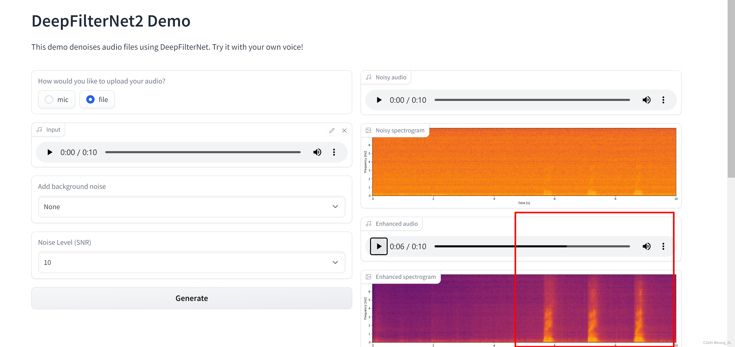 实时声音语音降噪算法 noisereduce使用；Nvidia broadcast、SoX、DeepFilterNet、mossformer2-CSDN博客