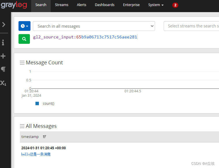 SpringBoot集成分布式日志管理平台graylog_graylog5.2搭建-CSDN博客