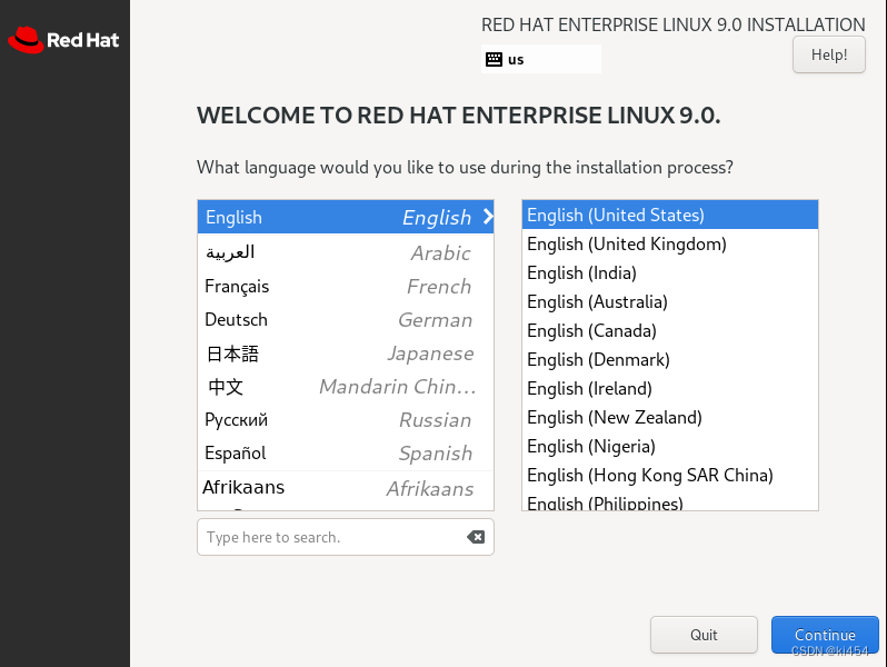 Linux红帽安装过程（Red hat Enterprise Linux 9.0）学生视角_linux red hat csdn-CSDN博客