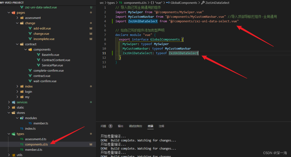 zxz-uni-data-select 插件，uniapp项目vue3，下拉框可搜索，使用问题解决，如何使用，类型声明，自动扫描全局使用，插件文件eslint报错，组件导入。input点击出现 ...