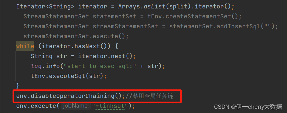 Flink Sql报错cannot Have More Than One Execute Or Executeasync Call In A Single Environment Csdn博客