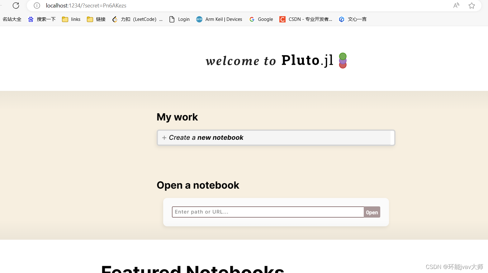 安装julia的交互式笔记本Pluto_pluto.jl怎么使用-CSDN博客