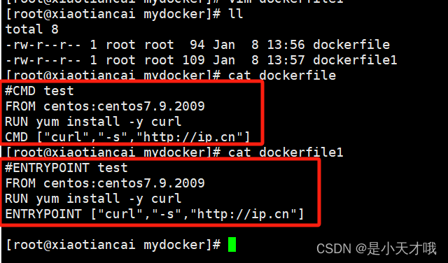 Docker-Dockerfile案例-CMD/ENTRYPOINT镜像案例_dockerfile 示例 cmd-CSDN博客