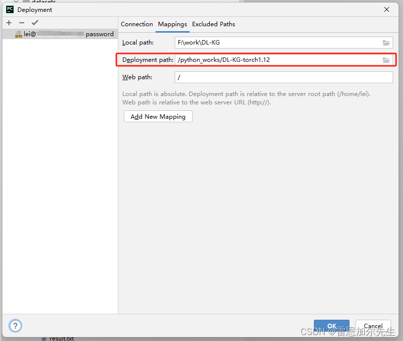 Windows: pycharm远程连接服务器并自动更新代码到服务器上_pycharm文件怎么自动更新到服务器上-CSDN博客