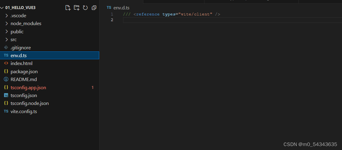 vscode内vue3项目拓展在哪里看？env.d.ts文件报错怎么办？-CSDN博客