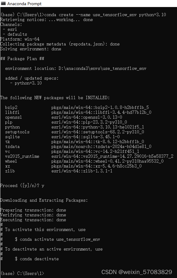 【python环境配置】--以conda搭建tensorflow为例_tensorflower conda 环境-CSDN博客