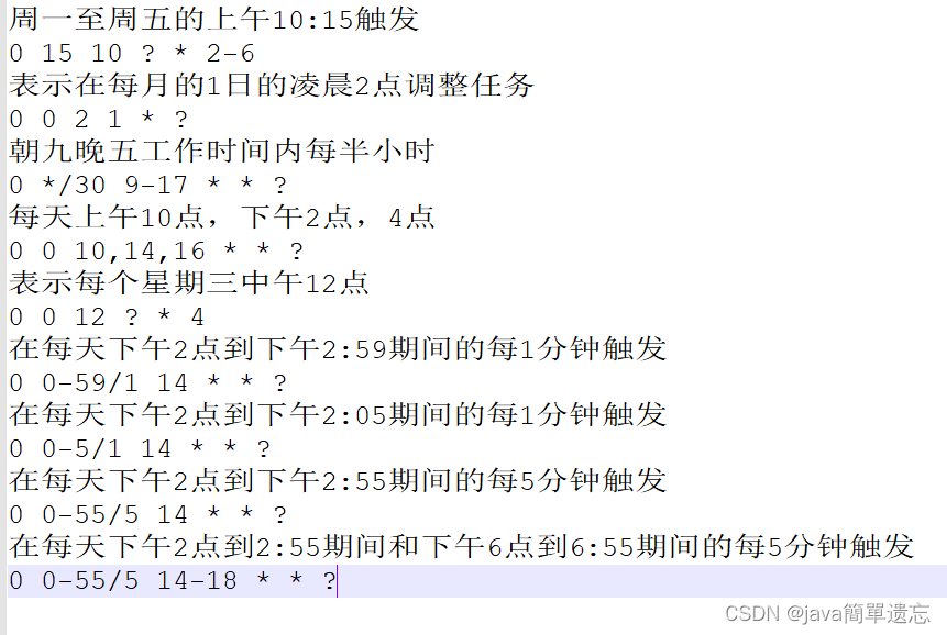 Corn表达式的使用_corn示例-CSDN博客