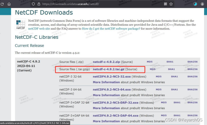 Keyarchos安装netcdf4保姆级教学netcdf4安装 Csdn博客 