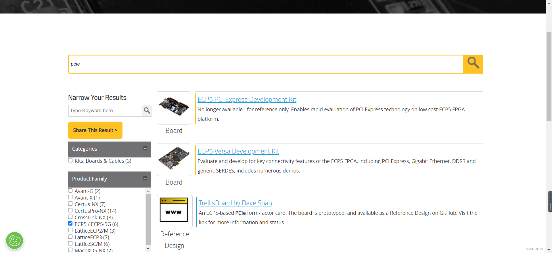 Lattice PCIe Demo for ECP5开发工具包 简单介绍_lattice ecp5-CSDN博客