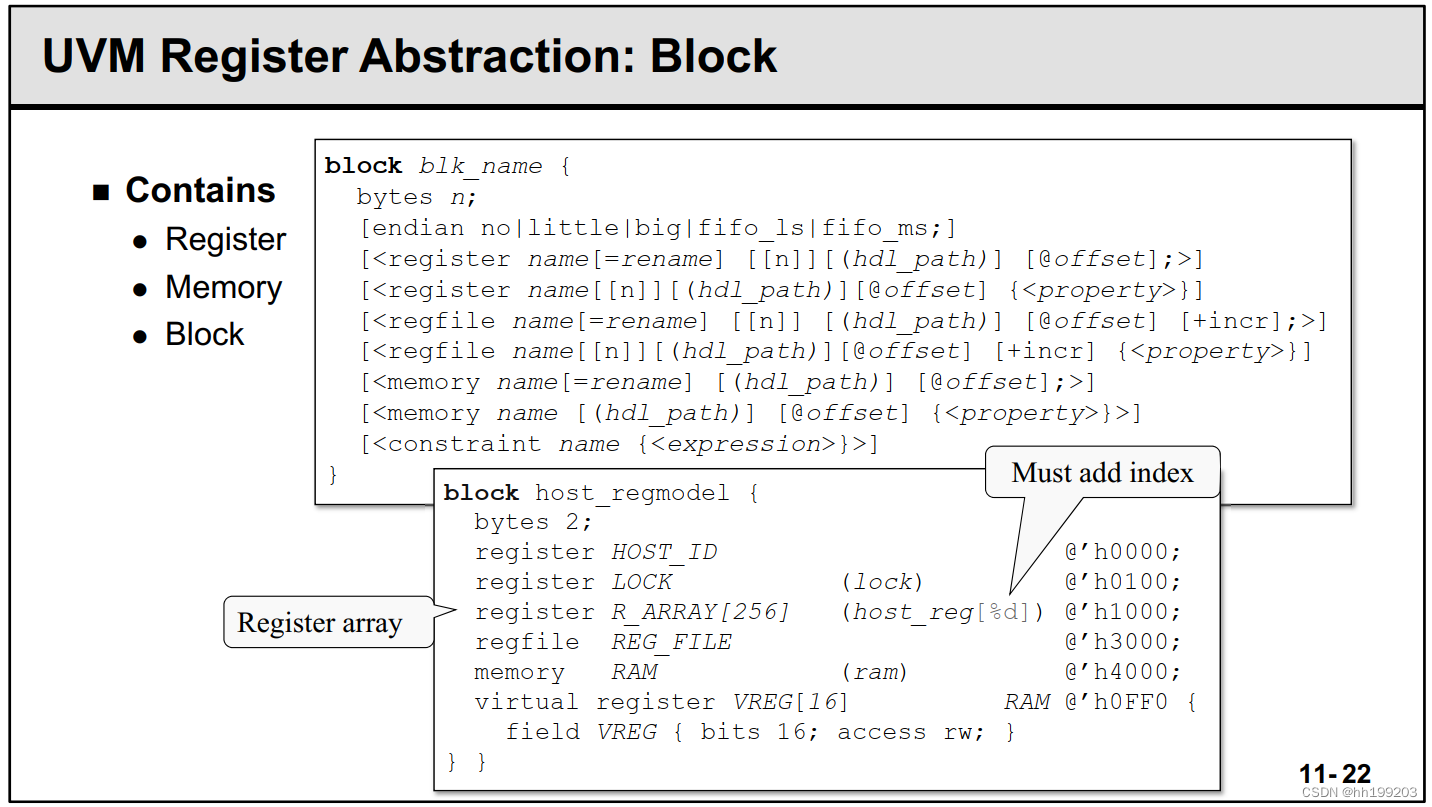 UVM寄存器模型(二) —— ralf文件语法格式-CSDN博客