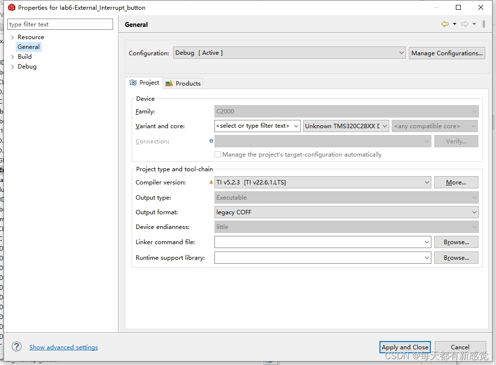 TMS320F28335.CCS12使用教程 持续更新完善中-CSDN博客