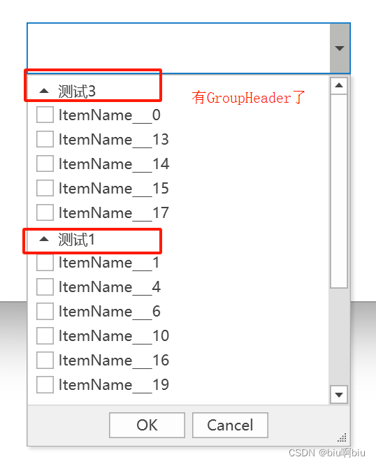 WPF MVVM DevExpress ComboboxEidt实现分组Group_wpf 分组显示-CSDN博客