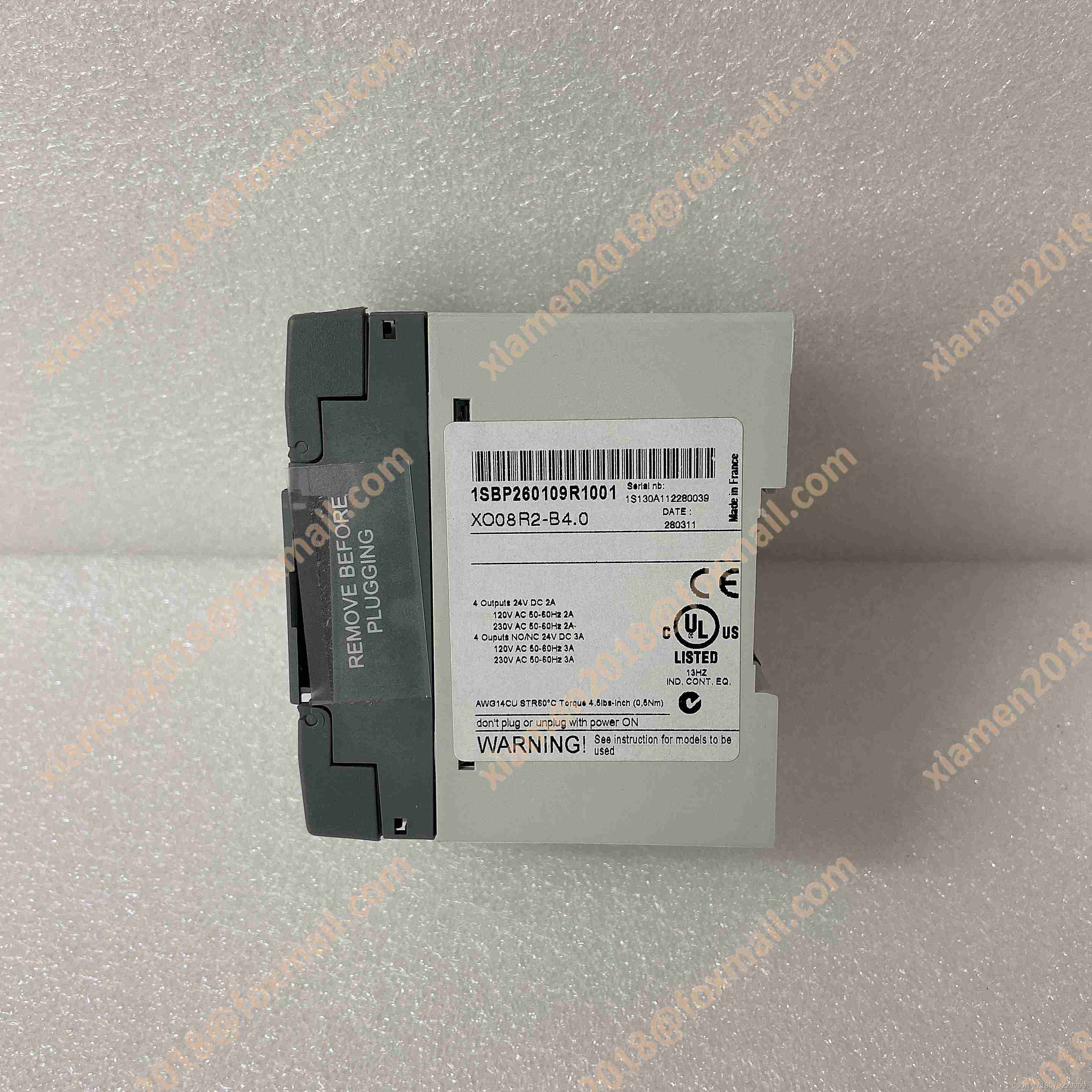 ABB 1SBP260109R1001 XO08R2 继电器模块-CSDN博客