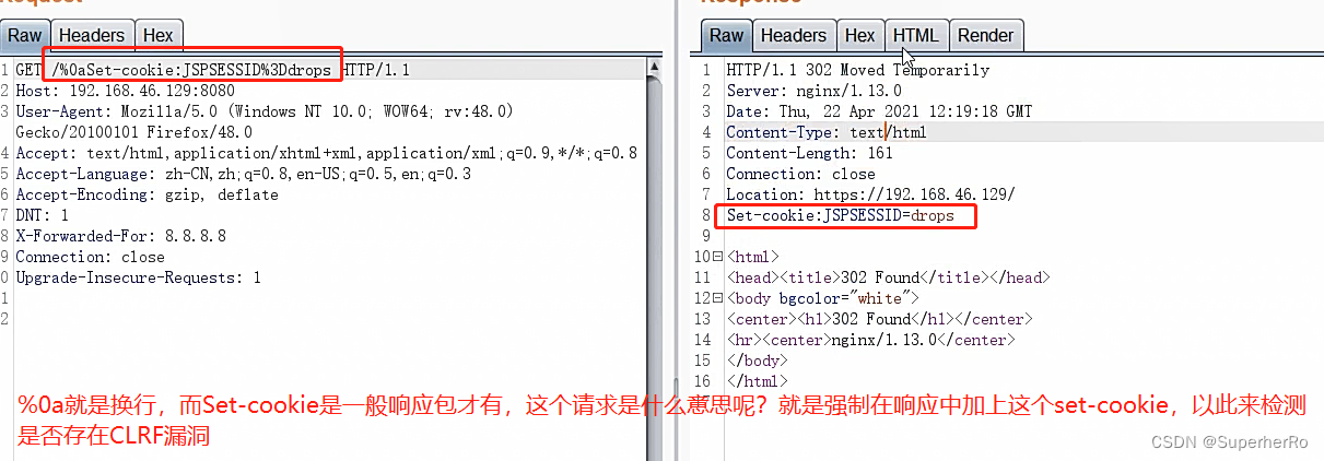 WEB攻防-通用漏洞&CRLF注入&URL重定向&资源处理拒绝服务_crlf注入漏洞-CSDN博客