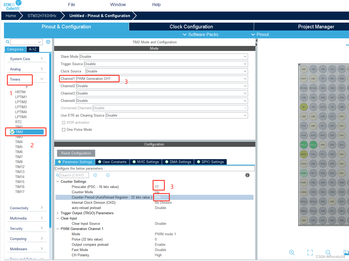 零基础使用STM32CubeMX配置PWM输出控制步进电机_cubemx pwm输出设置-CSDN博客