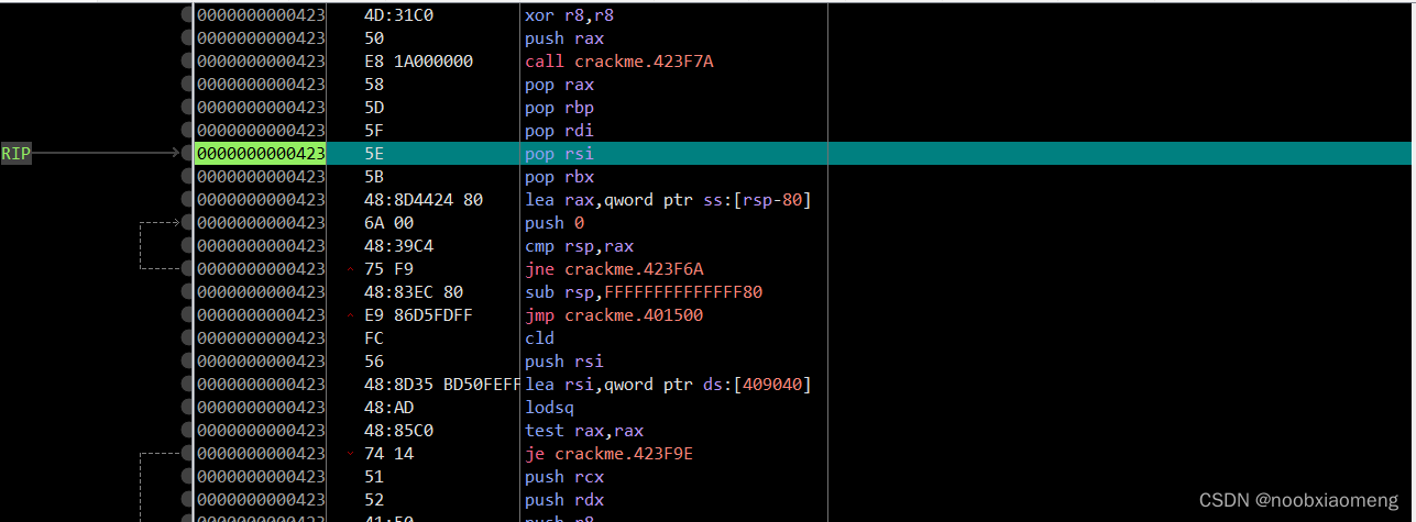 ISCTF2023--RE--crackme(手把手教你手脱upx壳)_upx脱壳 ctf-CSDN博客