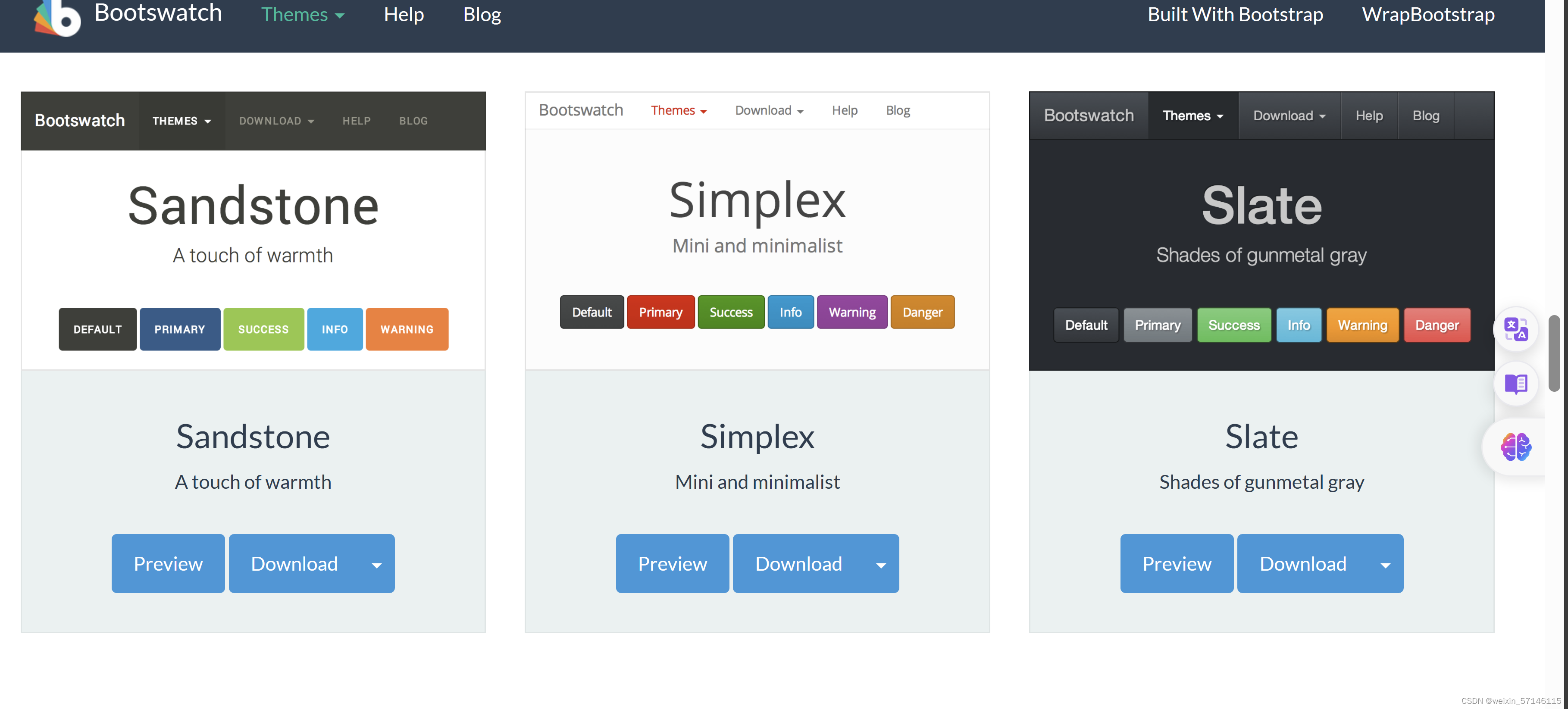 Bootswatch使用-CSDN博客