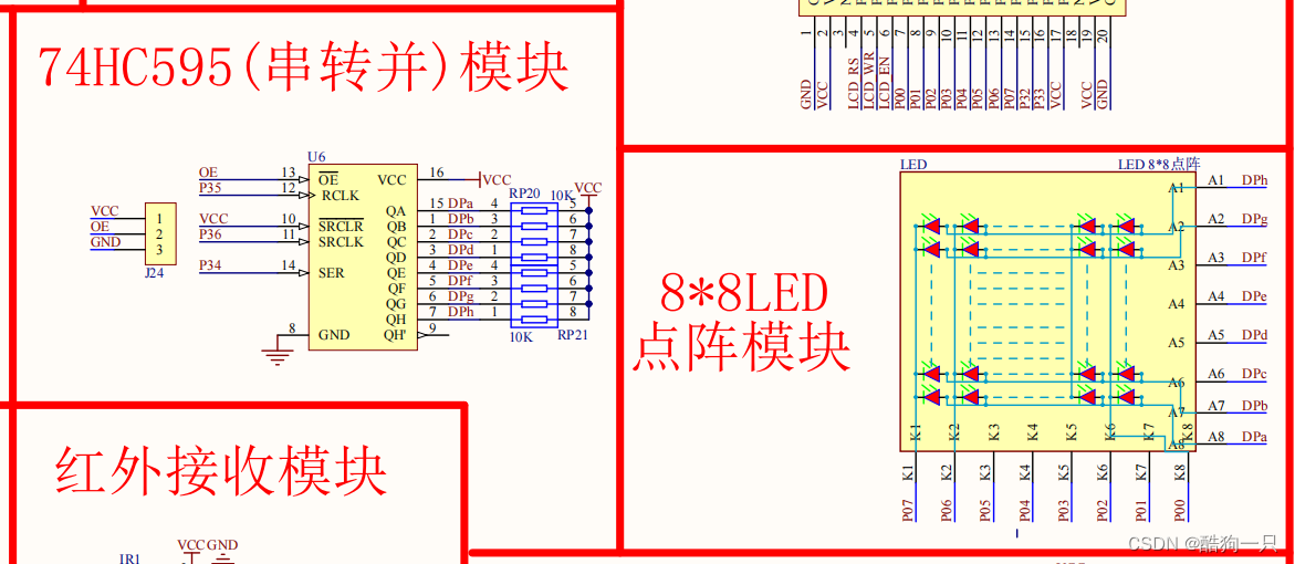 51单片机_LED点阵图动态显示_void led (unsigned char y data)-CSDN博客