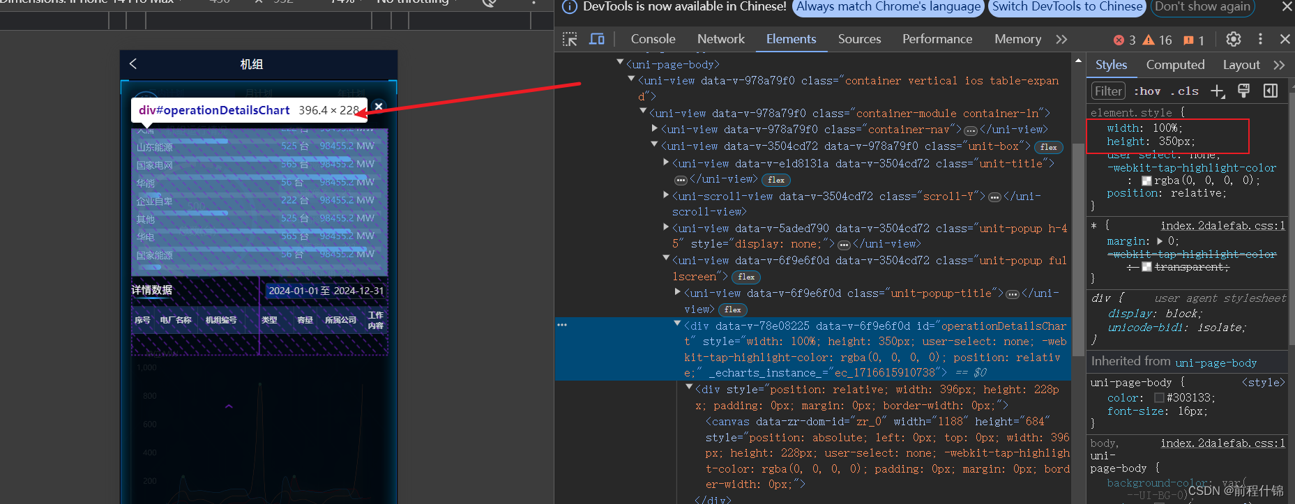 Echarts设置高度和grid配置后不管用问题解决办法_echarts grid不生效-CSDN博客