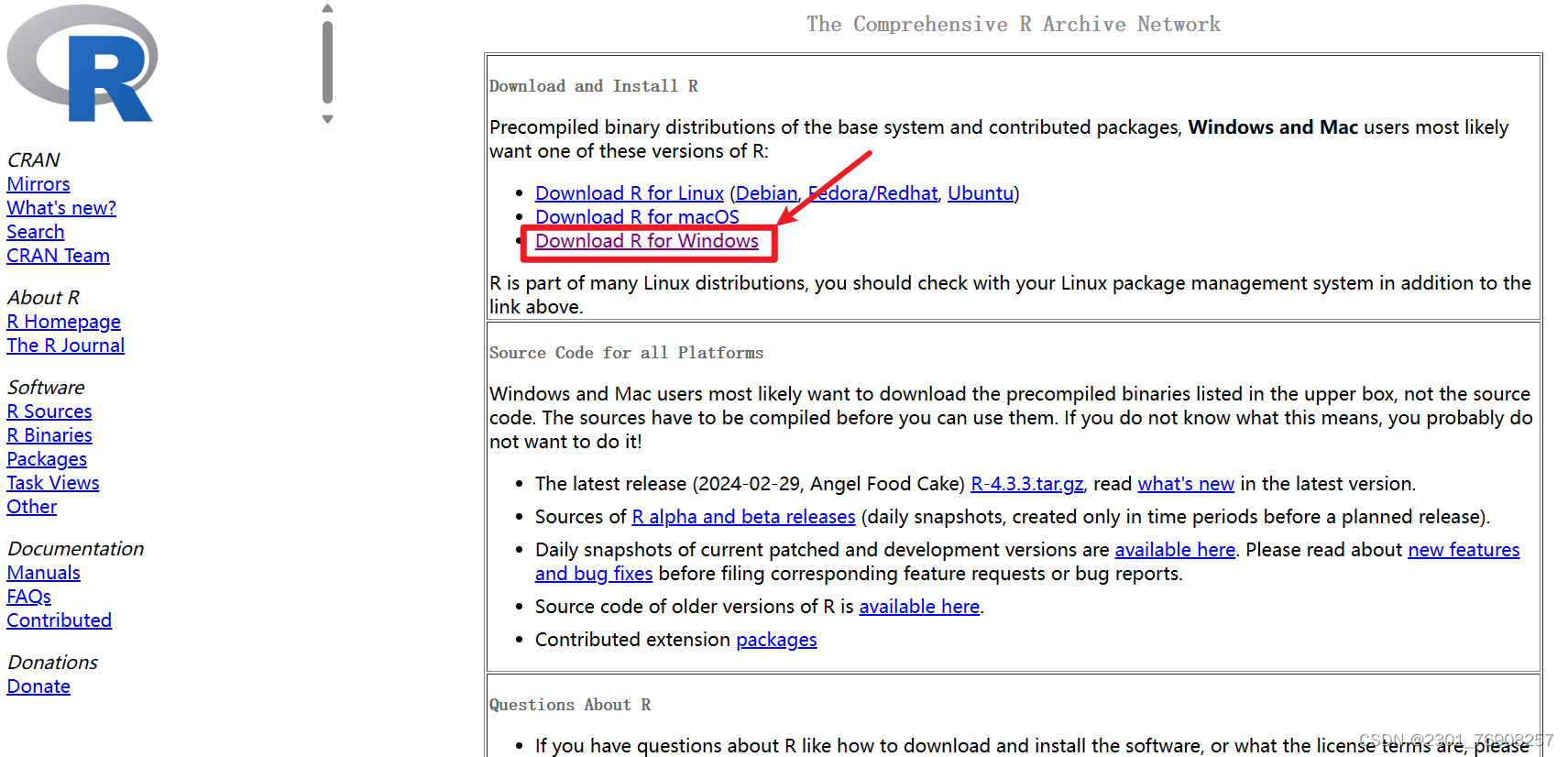 R以及Rstudio超详细安装教程(包括安装过程中出现的问题）_r及rstudio-CSDN博客