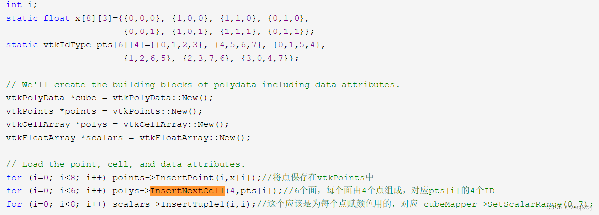 VTK拓扑结构的使用以及不同维度下的操作_vtkcellarray-CSDN博客