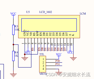 AT89C52+ADC0832+LCD1602 用ADC0832采集电压，并在1602上显示电-CSDN博客