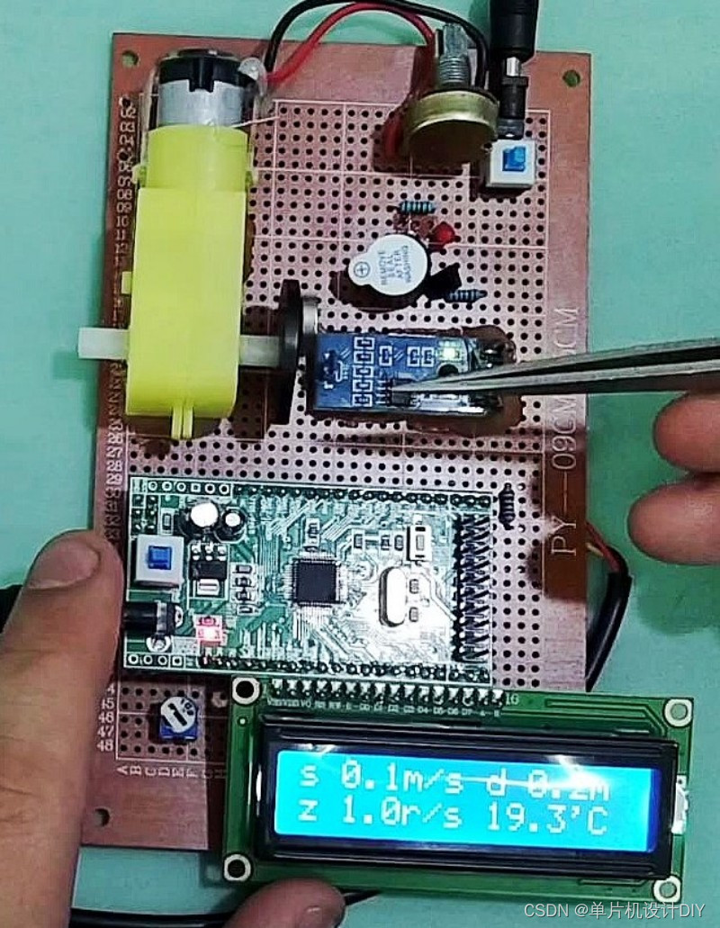 基于stm32单片机自行车里程表码表霍尔测速温度报警设计23 069单片机自行车码表霍尔测速里程 Csdn博客 3256