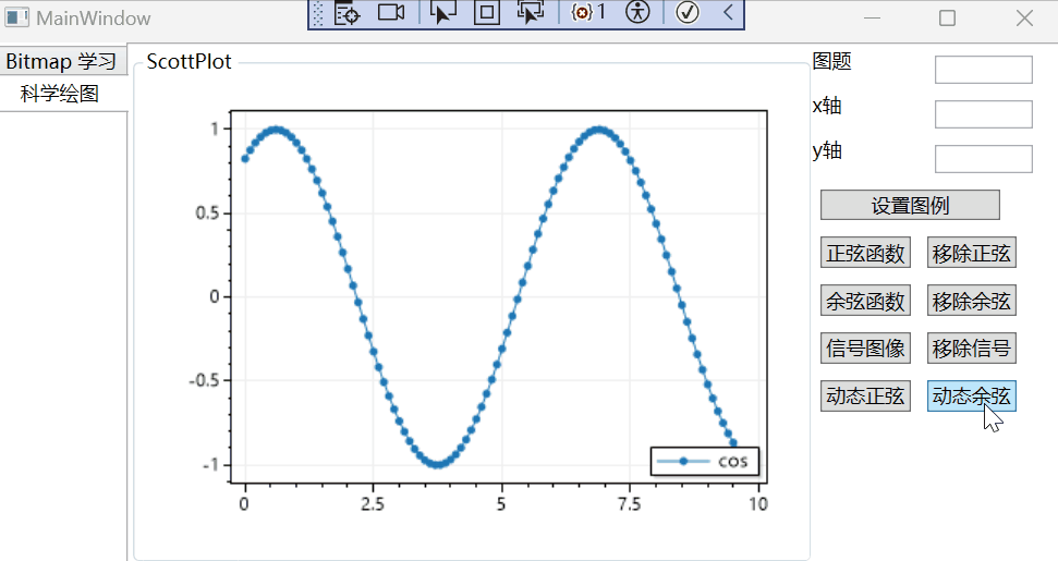 Wpf用scottplot动态绘制图像wpf Scottplot Csdn博客