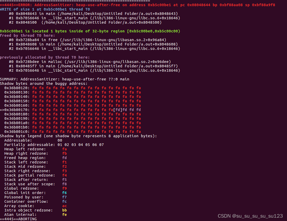 ASan（一）ASan介绍和使用_asan 使用-CSDN博客