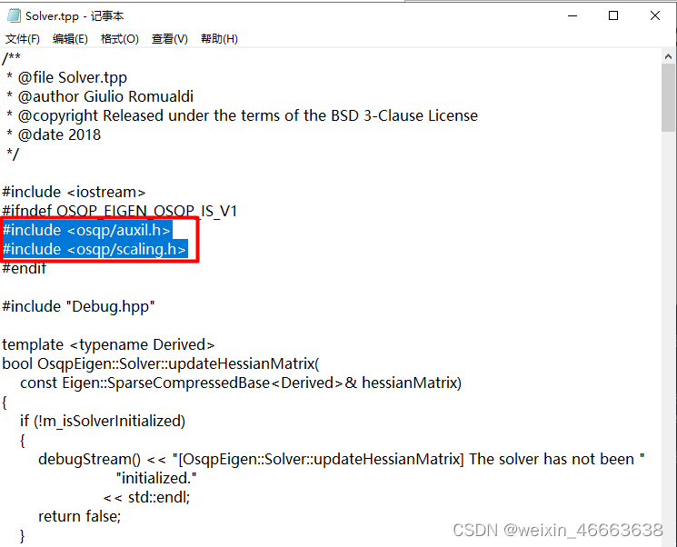 Eigen，osqp，osqp-eigen库Windows安装_osqp0.6.2安装-CSDN博客