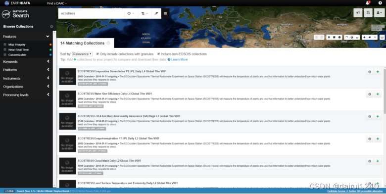 ECOSTRESS数据介绍与下载-CSDN博客