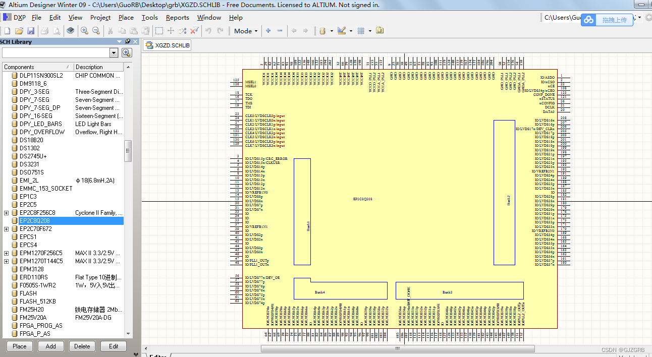 Altium Designer AD元件库 AD09_AD21库 原理图库（2M-400个器件）+PCB封装库（46M-900个封装）_最全的ad元器件库-CSDN博客