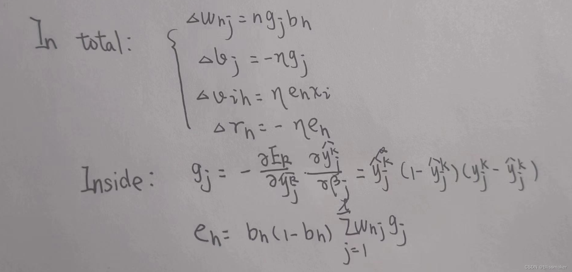 Model4: BP Neural Networks-CSDN博客