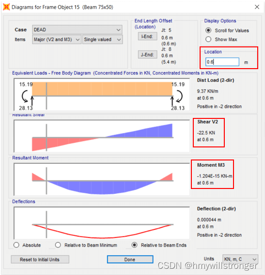 【SAP2000】框架偏心和端部释放frame end length offsets, frame releases and partial ...