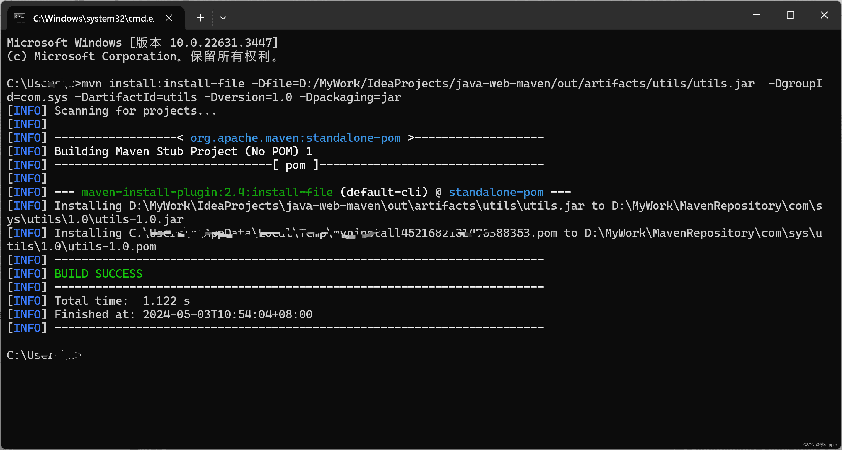 maven的pom引入第三方jar包的两种方式_pom文件引入jar包-CSDN博客