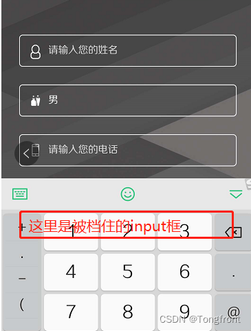 vue或者移动端h5页面input框被输入法键盘遮盖问题_vue输入框被键盘遮挡-CSDN博客