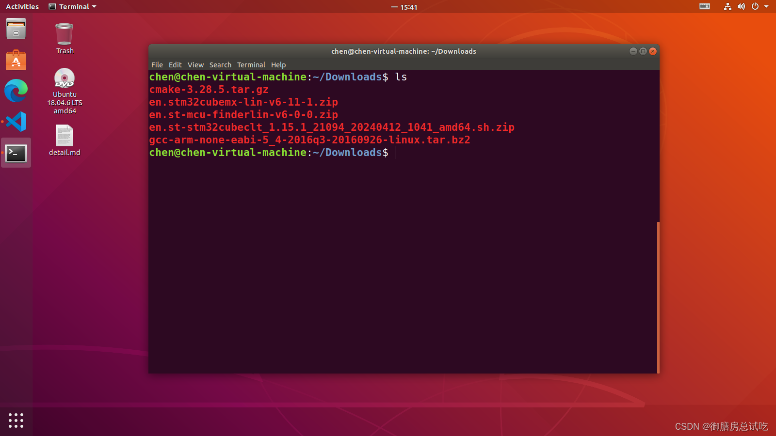 【Ubuntu下搭建stm32开发环境】Ubuntu18.04+vscode1.8.5+openocd+stlinkv2_ubuntu cmaken openocd-CSDN博客