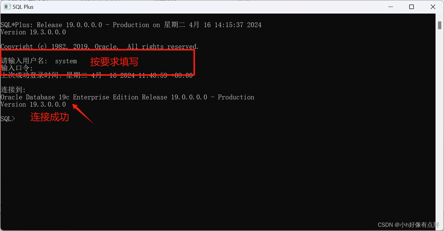 Oracle 19c 安装步骤（详细图文）重点成功解决【scott用户解锁】的问题：【ORA-031未连接】【用户‘SCOTT‘不存在】【ORA-01045:没有 CREATE SESSION ...