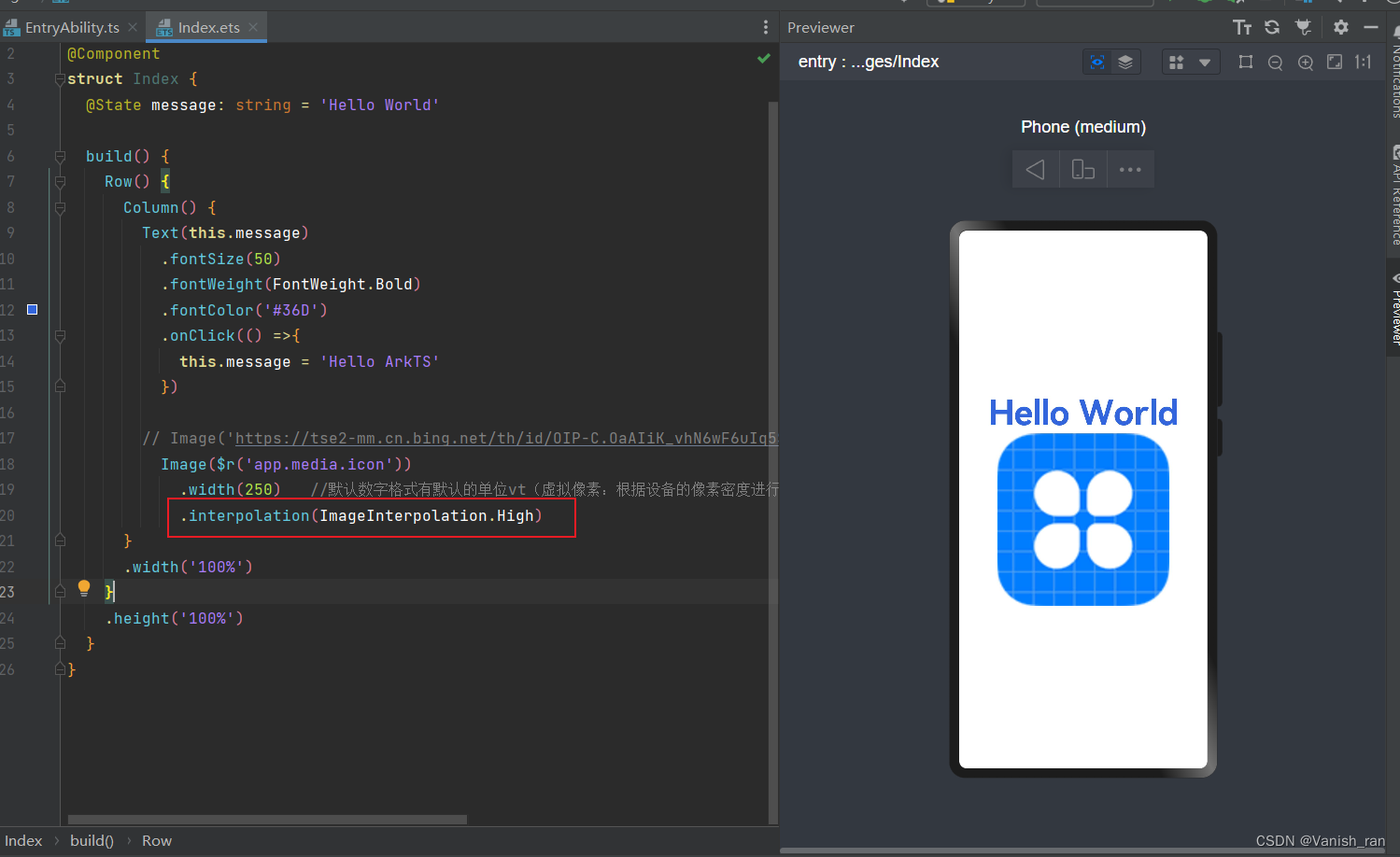 HarmonyOS开发应用---ArkUI组件---Image组件_arkui setborderimage-CSDN博客