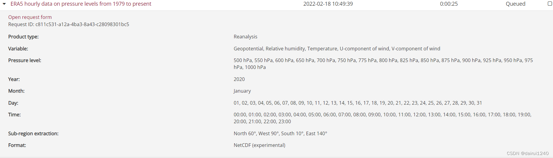 ERA5 hourly data on pressure levels数据处理/Python（一）_era5数据处理-CSDN博客
