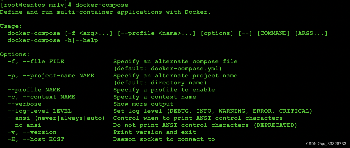 Centos8安装docker-compose-CSDN博客