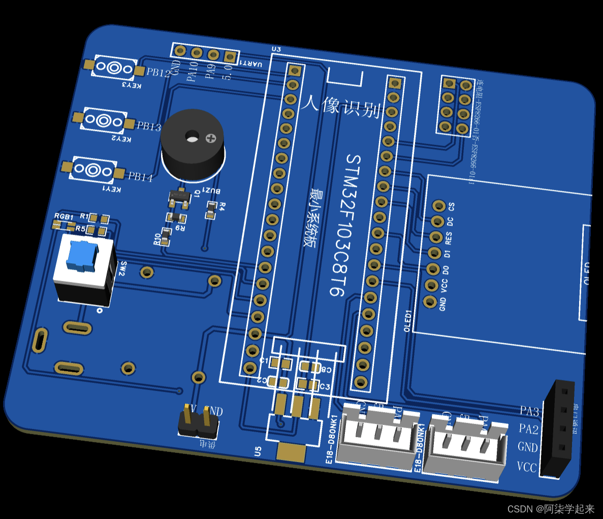 物联网毕设 -- 人像检测与人数处理（K210+STM32+云平台）_k210监控陌生人并上传到手机app报警-CSDN博客