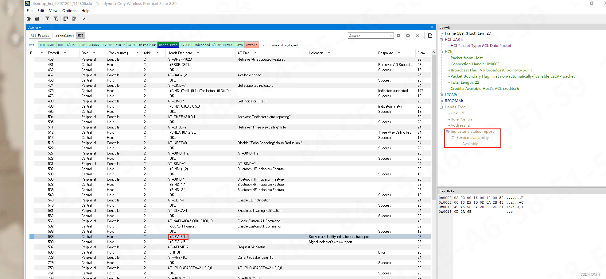 蓝牙HCI 部分Command，Event_ble hci命令-CSDN博客