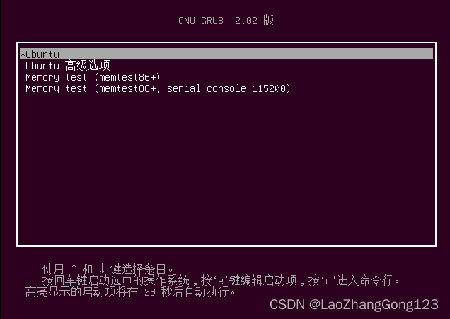 解决虚拟机启动问题_虚拟机gnu grub-CSDN博客