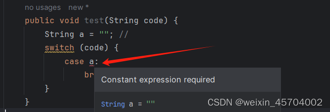 JAVA8在switch语句中使用枚举编译出错“Constant expression, pattern or null is required“，以及如何在switch中使用枚举的方案-CSDN博客